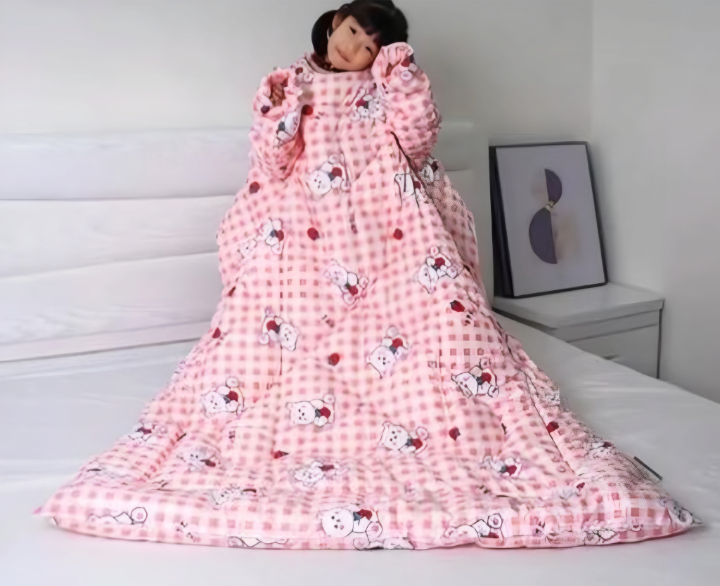 manta acolchada con brazos - Todo fundas y textiles